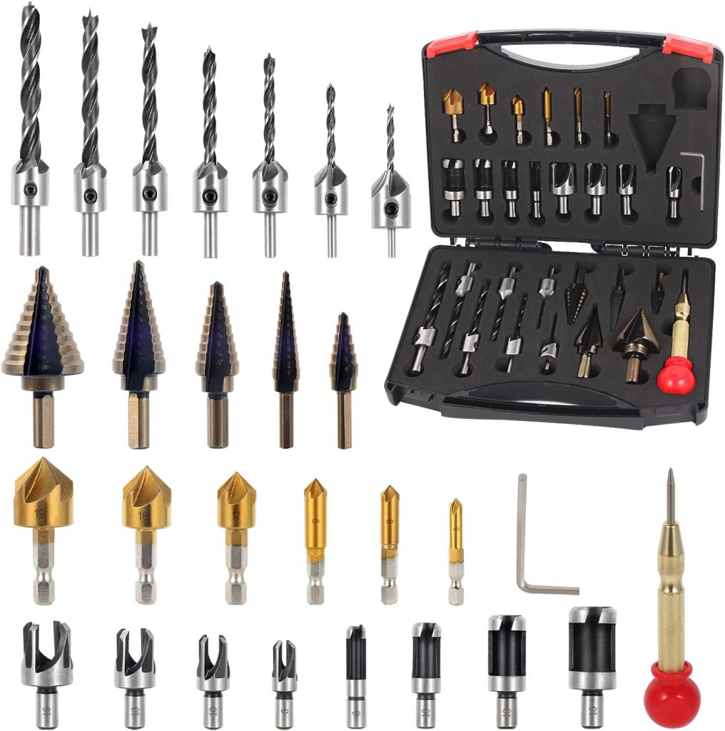 FENSIDEN Woodworking Chamfer Drilling Tools Review - Wood Working Smith